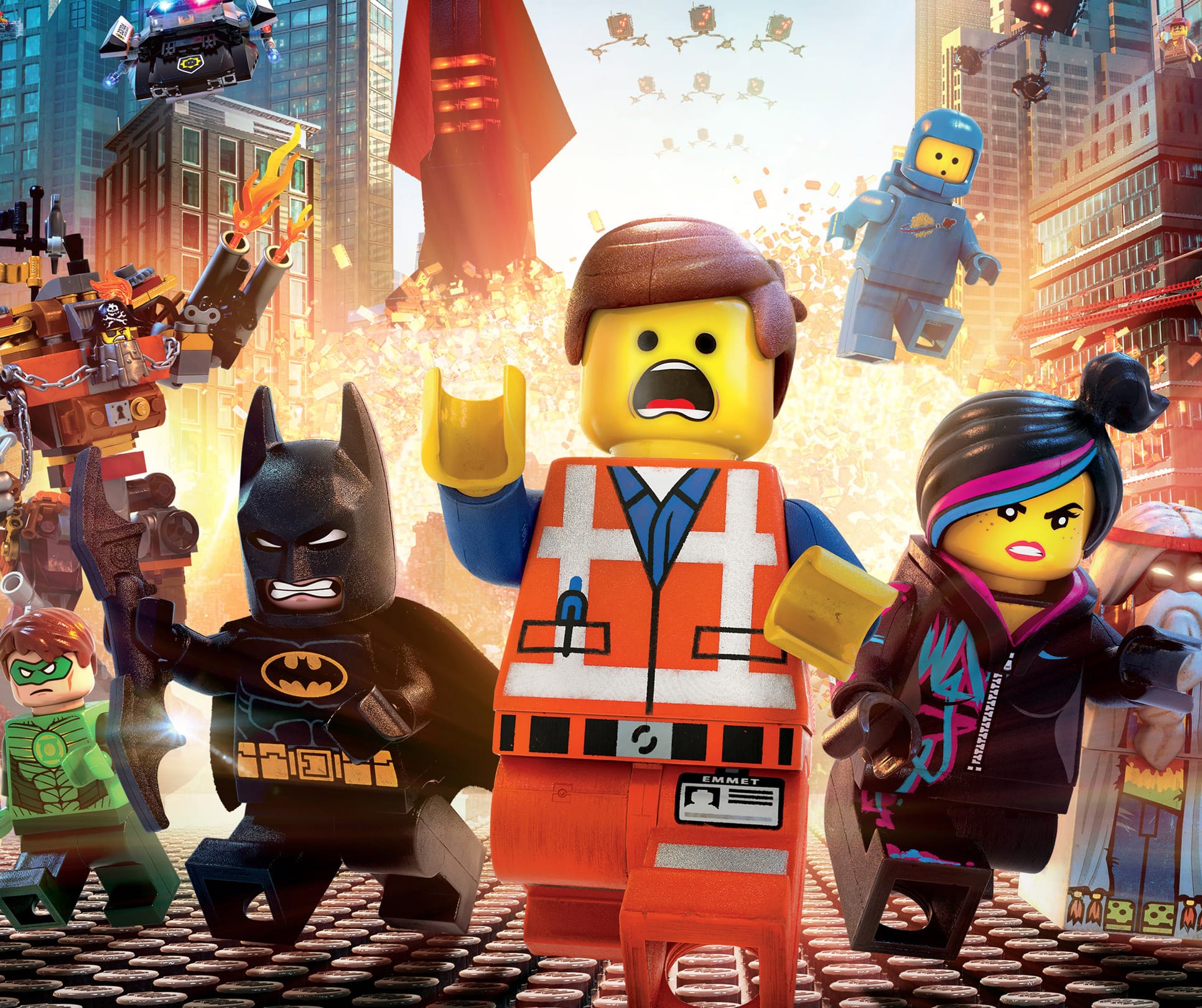 Lego Constructs a Hilarious Blockbuster